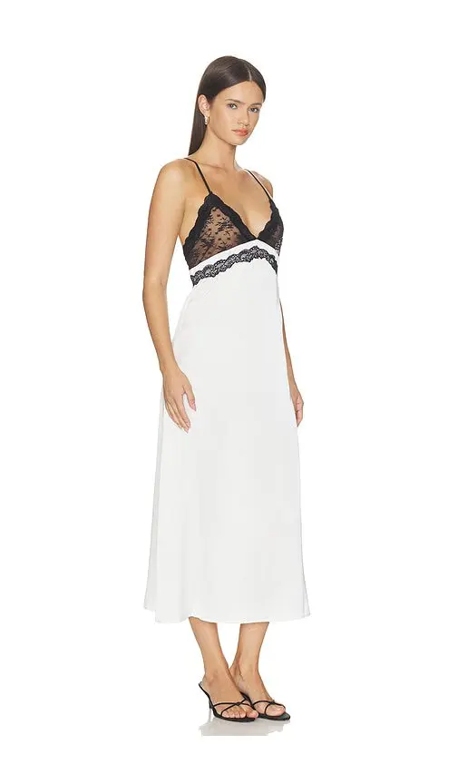 Lioness Lace Trim Midi Dress