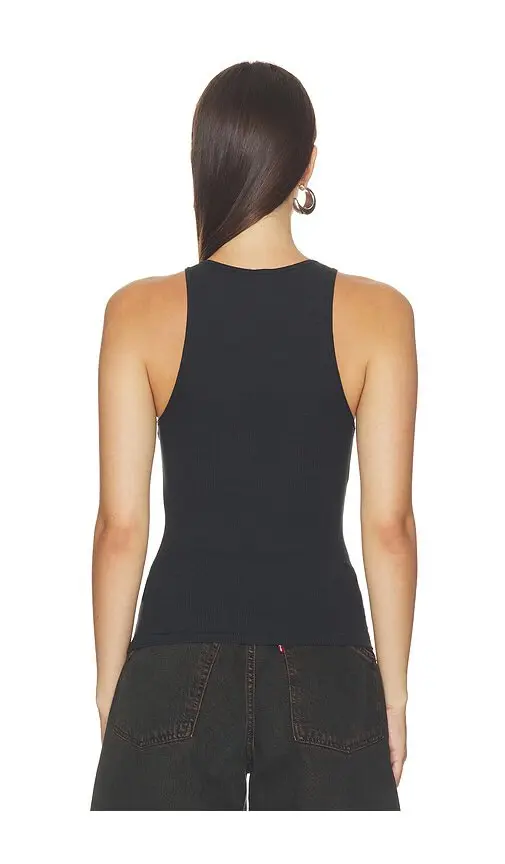 SKIMS Boyfriend Tank In Black