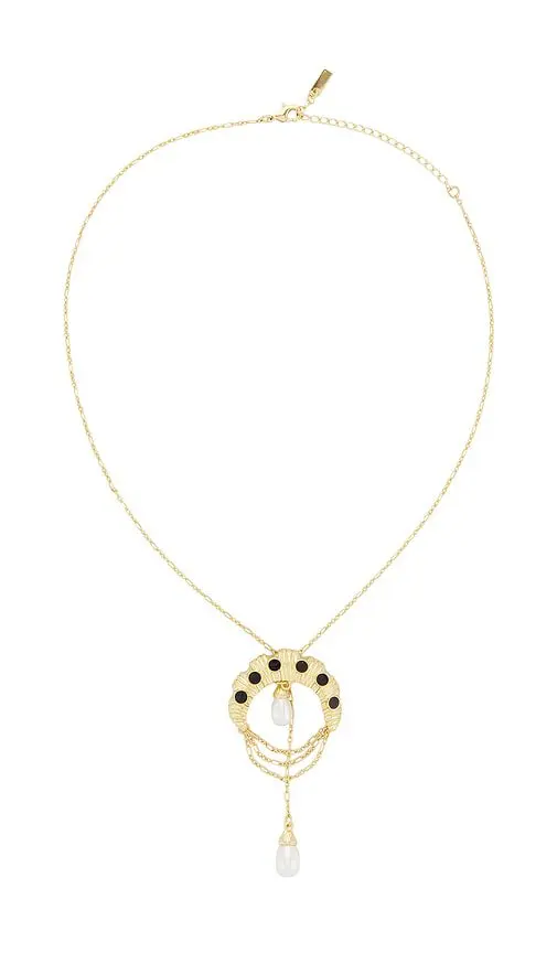 PETIT MOMENTS Dusk Necklace In Metallic