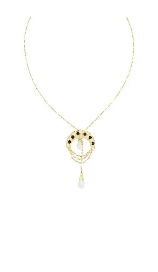 PETIT MOMENTS Dusk Necklace In Metallic