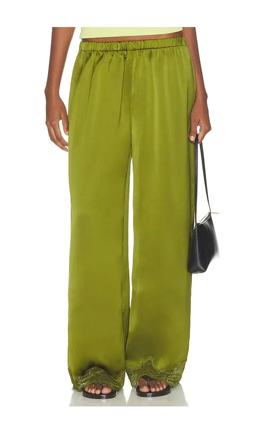 ARTLESS X Rowe Lace Pants In Olive