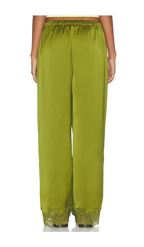 ARTLESS X Rowe Lace Pants In Olive