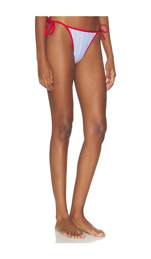 WeWoreWhat Tie Bikini Bottom In Blue