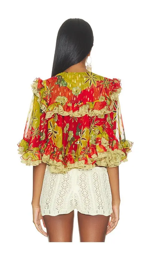 SIEDRES Rosa Cropped Top