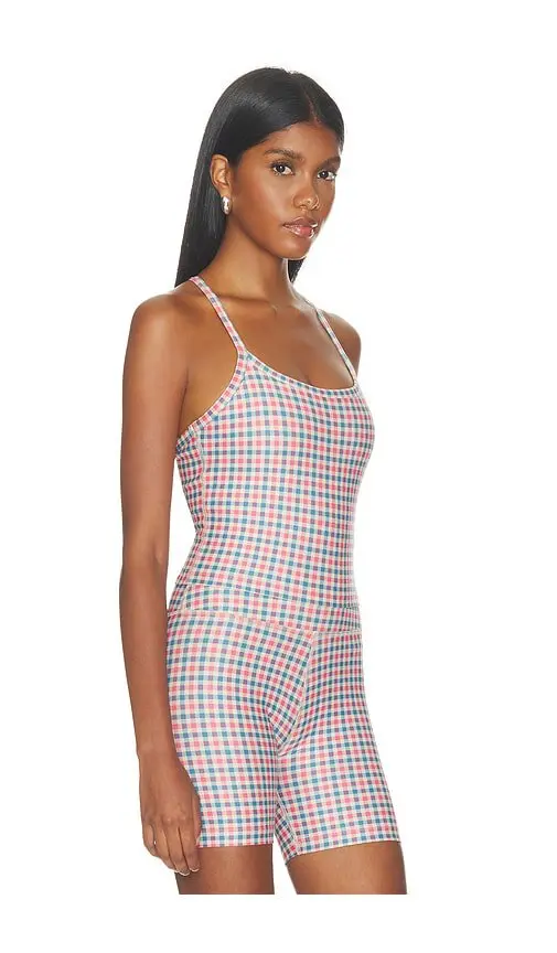 Beyond Yoga Softmark Slim Racerback Tank Top In Multi