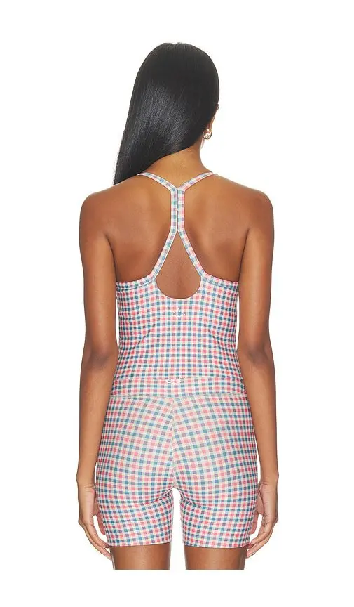Beyond Yoga Softmark Slim Racerback Tank Top In Multi