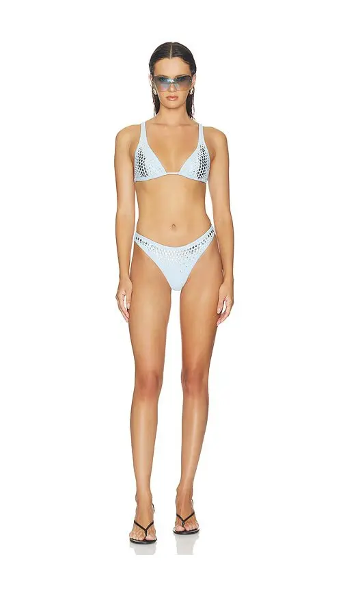 HAELO Embellished Bikini Bottom