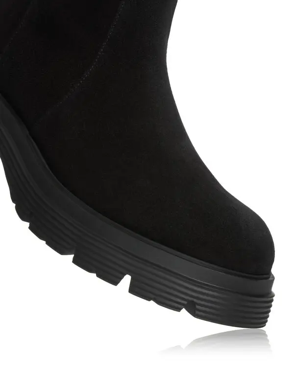 STUART WEITZMAN Zip Up Ankle Boots