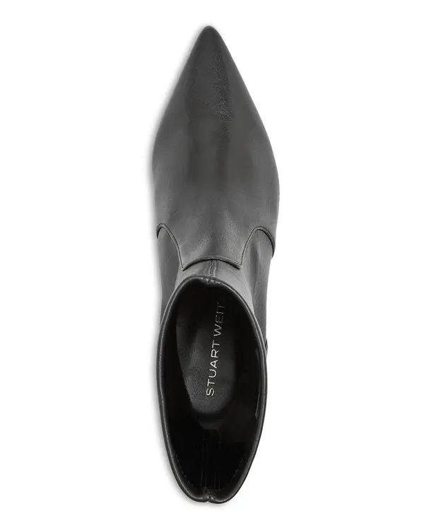 STUART WEITZMAN Vinnie Booties - Black