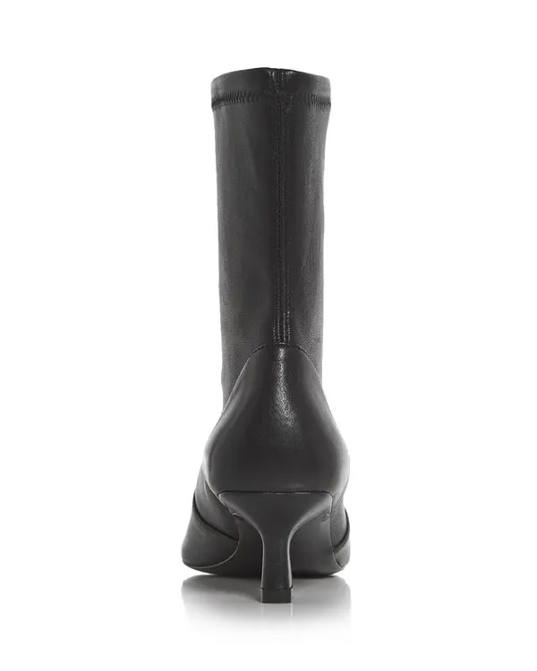 STUART WEITZMAN Vinnie Booties - Black