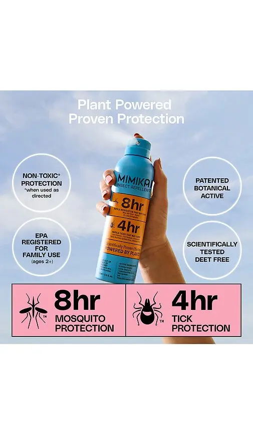 MIMIKAI Mosquito & Tick Repellent Mister 5.5oz