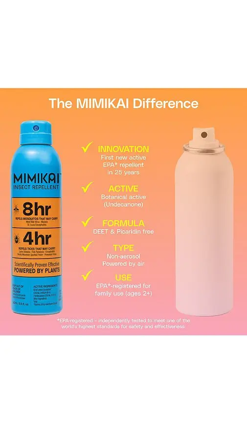 MIMIKAI Mosquito & Tick Repellent Mister 5.5oz