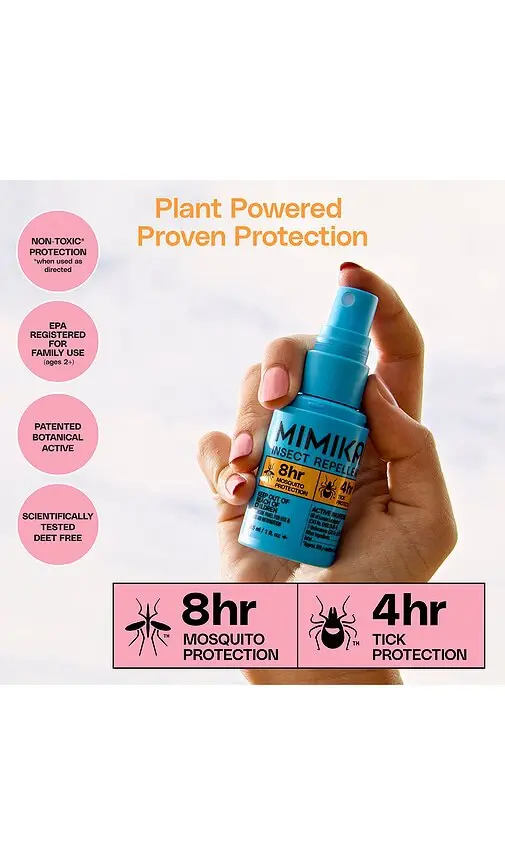MIMIKAI Mini Mosquito & Tick Repellent Spray 1oz