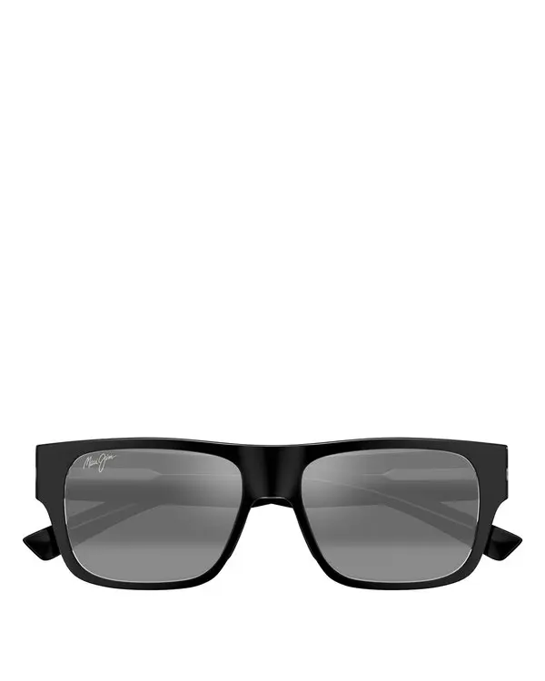 Maui Jim Keahi Rectangular Sunglasses, 56mm
