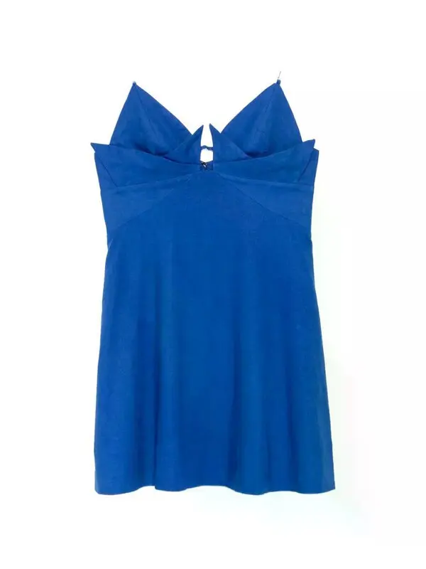 Farm Rio Paper Boat Mini Dress - Blue