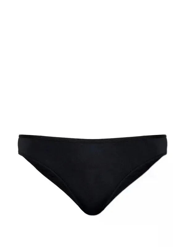 DIESEL® Shirley-utlt Logo-plaque Bikini Bottoms - Black