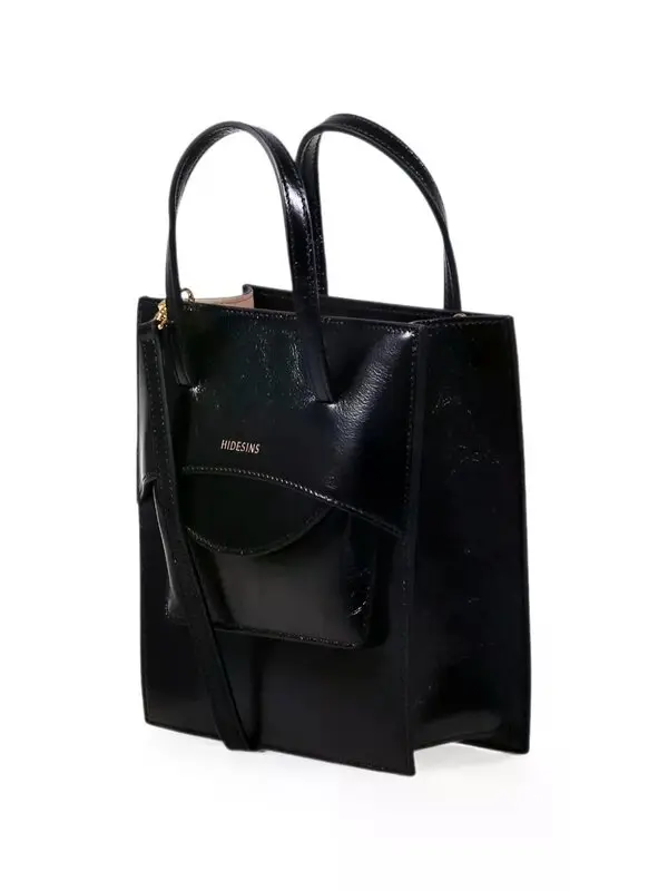 HIDESINS Pocket Leather Tote Bag
