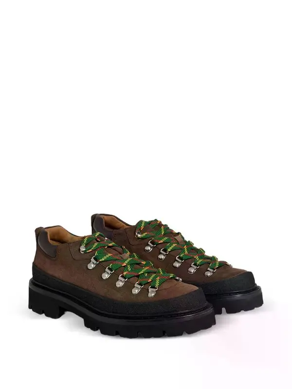 Dsquared2 Panelled Suede Lace-up Shoes