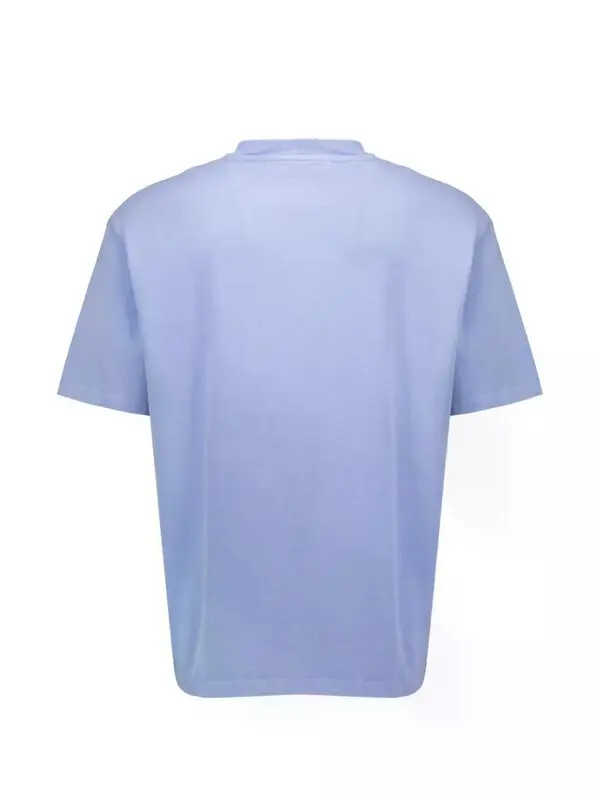 Drole De Monsieur Drôle Porcelaine-print T-shirt - Blue