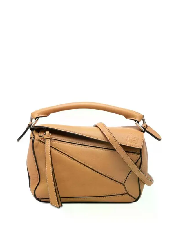 Loewe 2020 Mini Calfskin Puzzle Satchel - Brown
