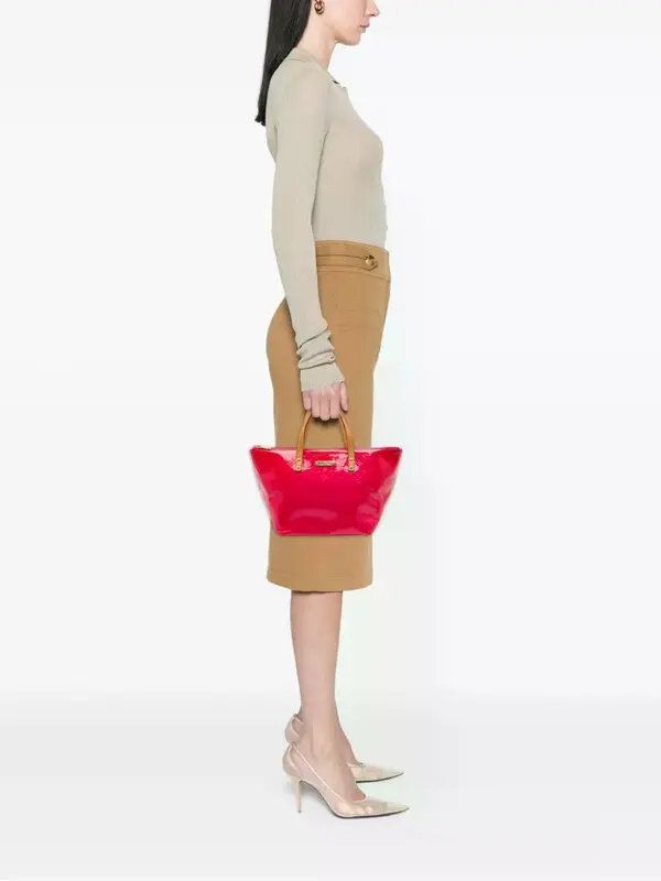 LOUIS VUITTON Monogram Vernis Bellevue Pm Handbag - Pink