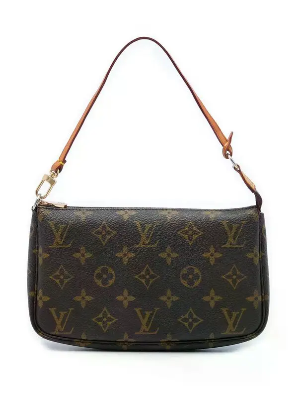 LOUIS VUITTON 1999 Monogram Pochette Accessoires Shoulder Bag