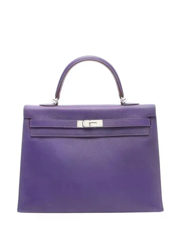 Hermès 2012 Epsom Kelly Ii Sellier 35 Satchel