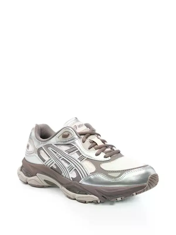 Asics Gel-nyc 2.0 Lace-up Sneakers - Silver