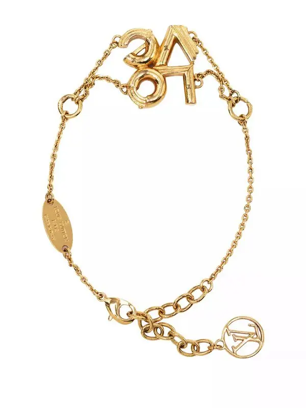 LOUIS VUITTON Me Love' -plated Bracelet