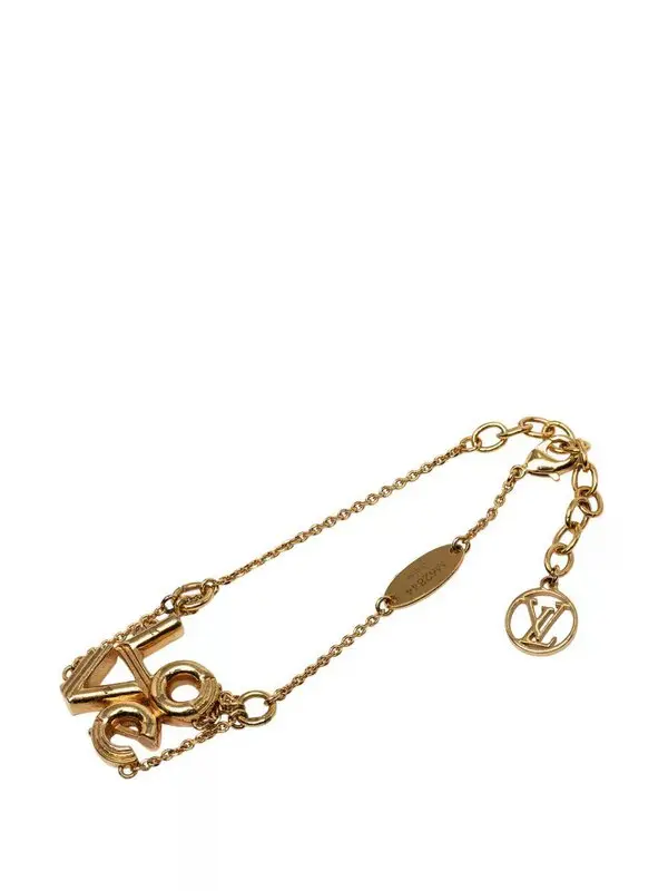 LOUIS VUITTON Me Love' -plated Bracelet