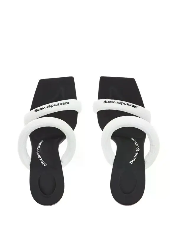 Alexander Wang Julie Tubular Webbing Sandals - White