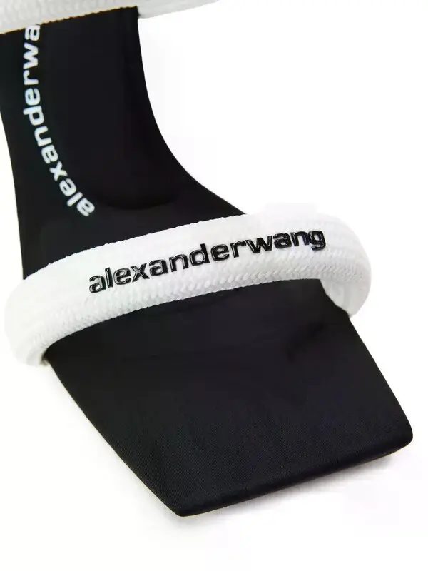Alexander Wang Julie Tubular Webbing Sandals - White