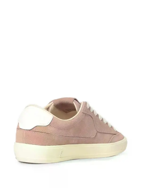 AUTRY Windscape Low Sneakers In Pigeon And Marshmallow Suede