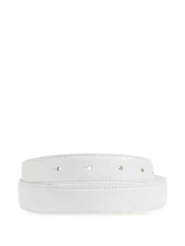 Dolce & Gabbana Calfskin Belt With Dg Logo