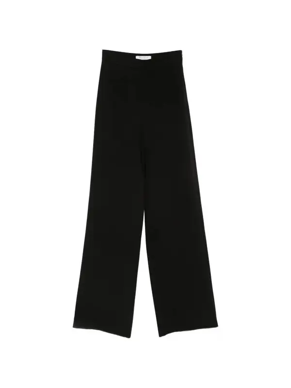 Max Mara High-waisted Trousers - Black