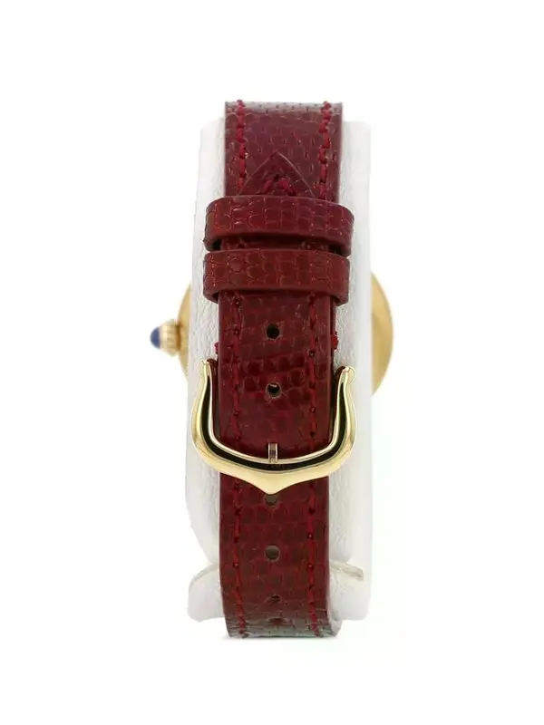 Cartier Vendôme 24mm Watch With Leather Strap