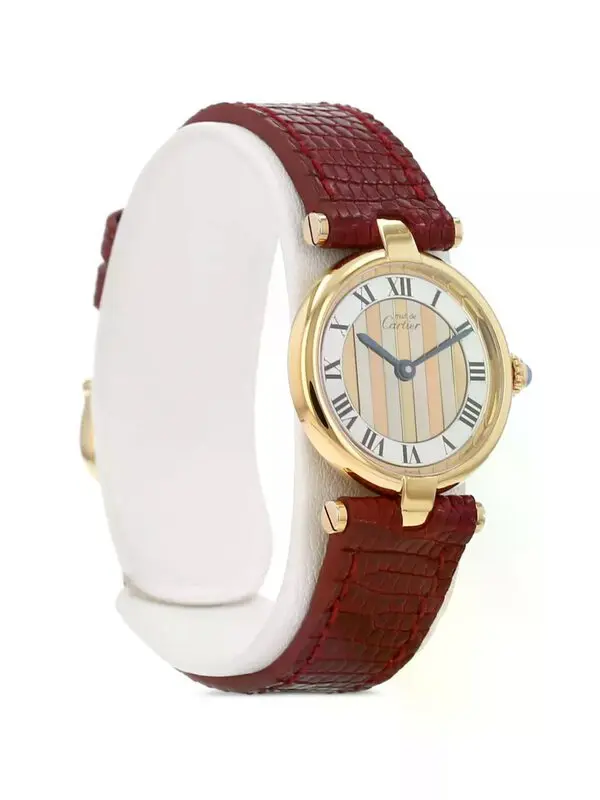 Cartier Vendôme 24mm Watch With Leather Strap