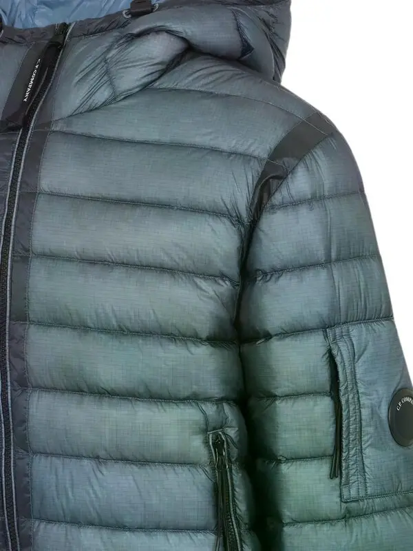 C.P. COMPANY D.d. Shell Hooded Down Jacket With Lens