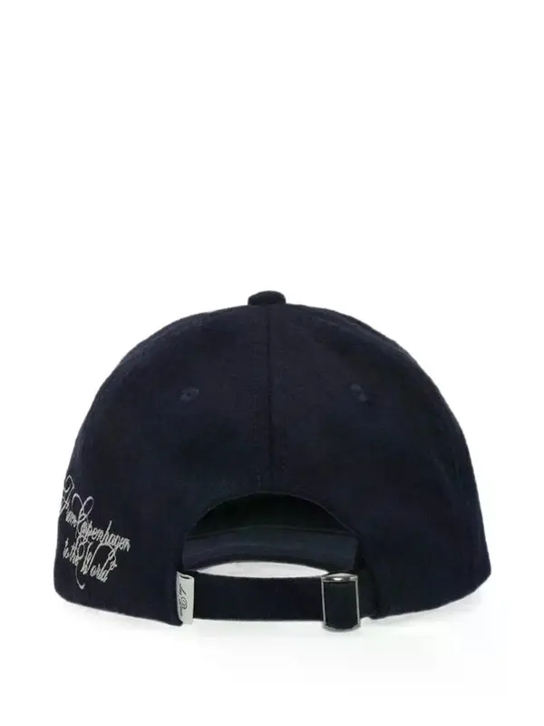 LES DEUX Logo-patch Embroidered Baseball Cap
