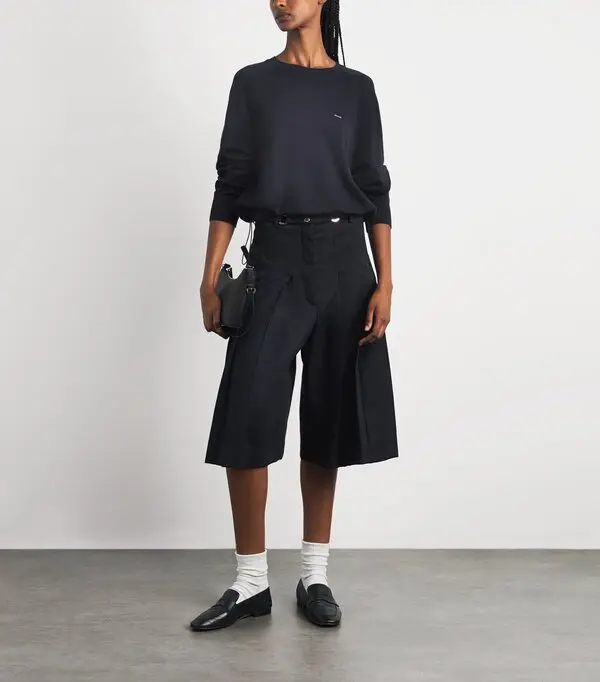 Sandro Wool-blend Logo Sweater