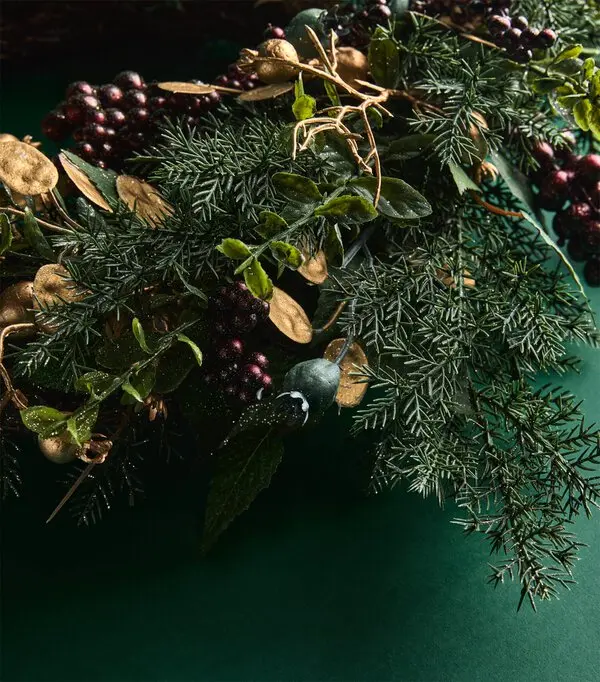Harrods Golden Acorn Wreath