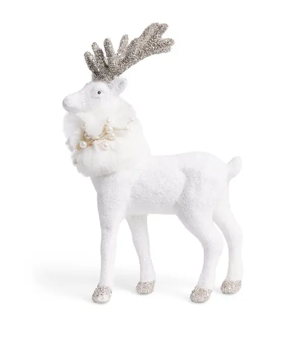 Harrods Glitter Blitzen Reindeer Ornament
