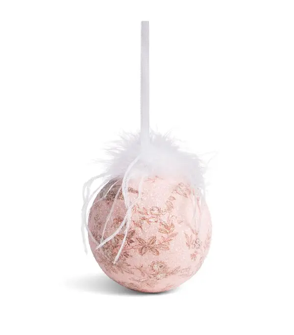 Harrods Glitter Bird Bauble