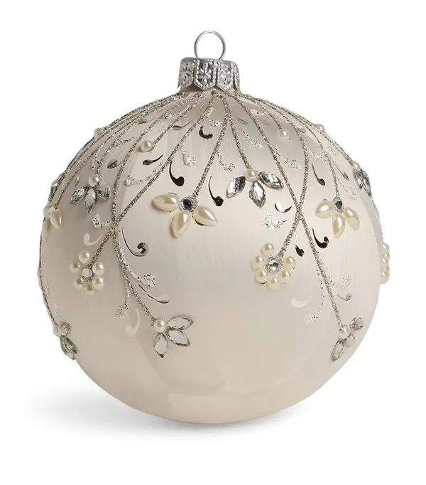 Harrods Crystal Flower Bauble