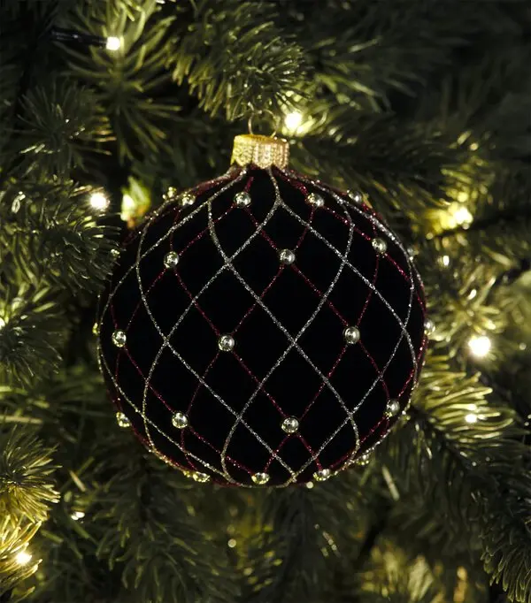 Harrods Embellished Criss-cross Bauble