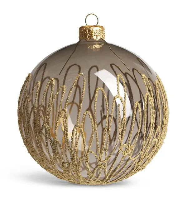 Harrods Rope-detail Bauble - Gold