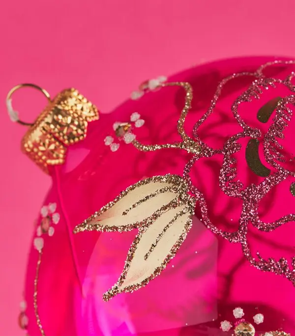 Harrods Floral Bauble