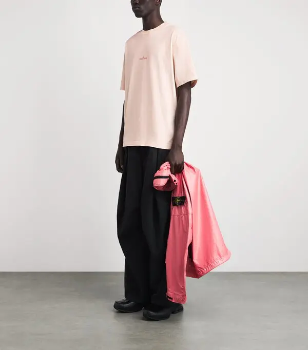 Stone Island Organic Cotton Logo T-shirt