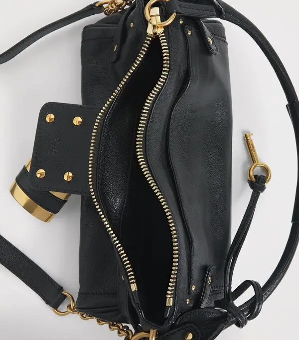 Chloé Small Leather Paddington Top-handle Bag - Black