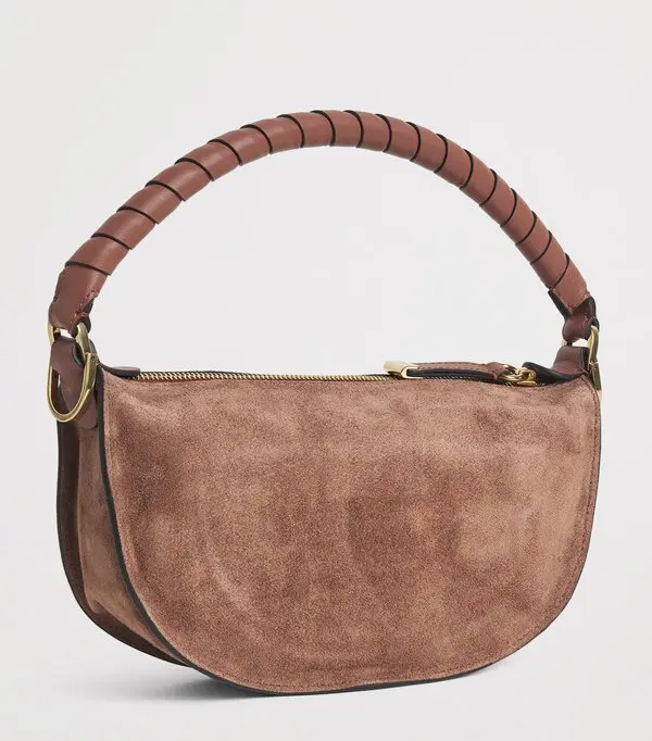 Chloé Mini Suede Marcie Shoulder Bag